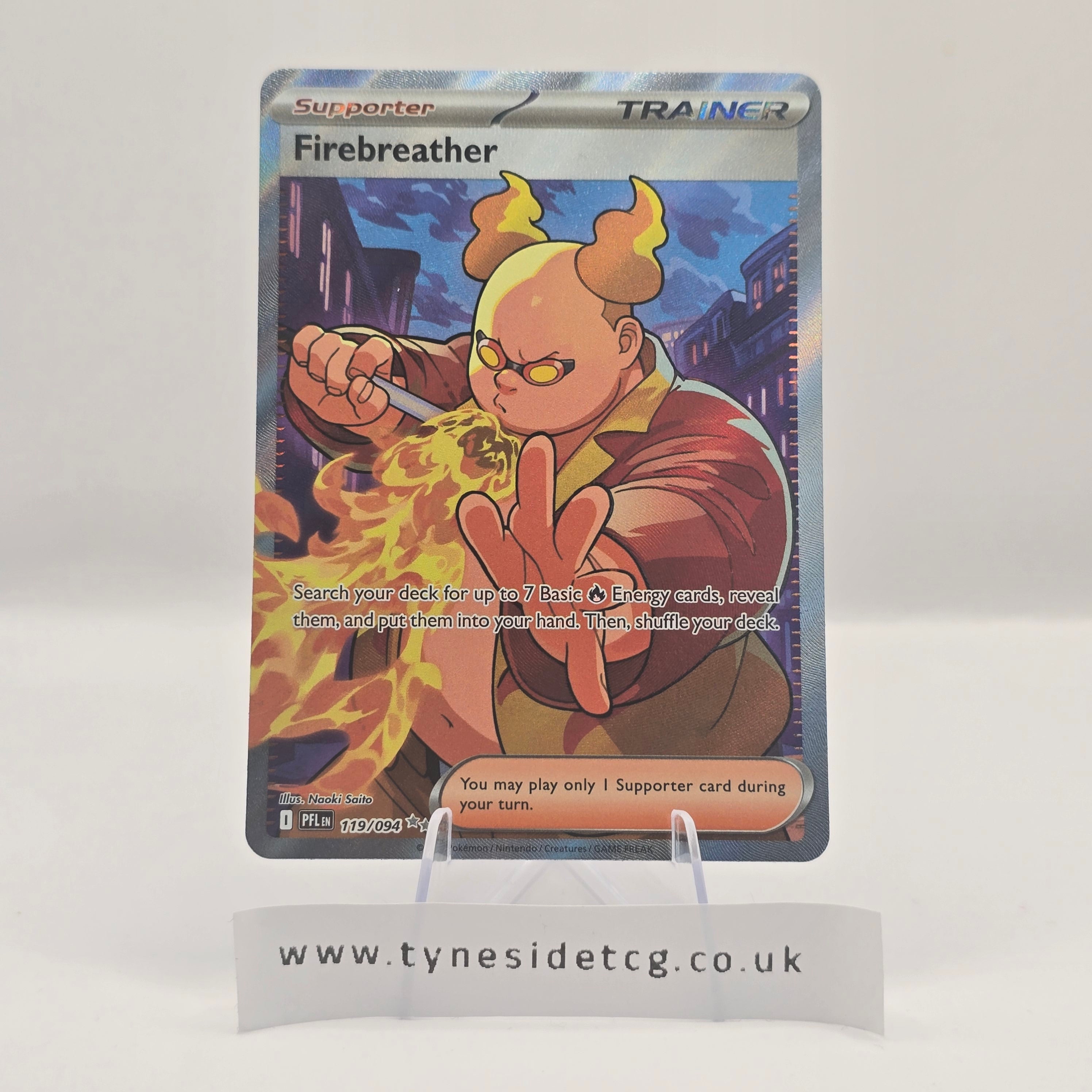Firebreather 119/094 – Phantasmal Flames (English Pokémon TCG Single ...